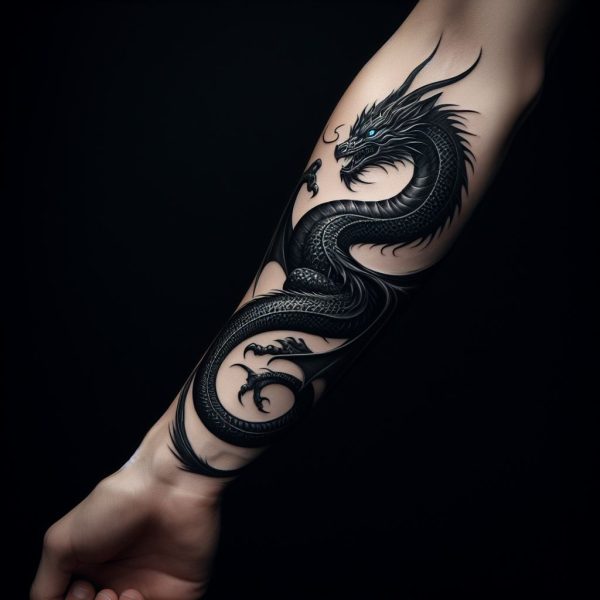 30 Enchanting Dragon Tattoo Ideas & Their Deep Meanings 🐉: A Guide to ...