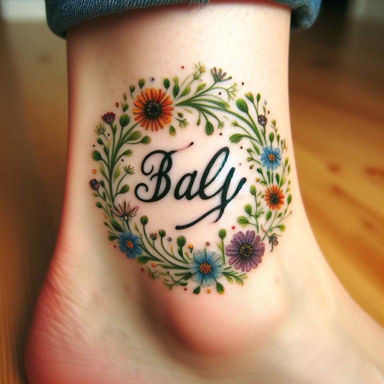 30 Meaningful Child Name Tattoo Ideas for Parents 🌟: Unveil the ...