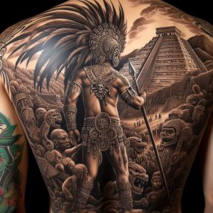 30 Stunning Aztec Tattoo Ideas with Deep Meanings: Unveil Your Warrior ...