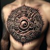 30 Stunning Aztec Tattoo Ideas with Deep Meanings: Unveil Your Warrior ...