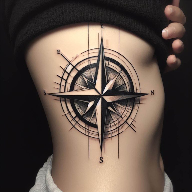 30 Unique Compass Tattoo Ideas: Meanings & Symbolisms Unveiled 🧭