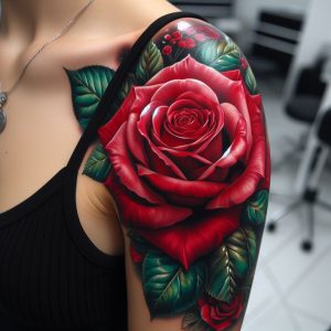 🌹 30 Stunning Rose Tattoo Ideas and Their Deep Meanings 🌿 | Explore ...
