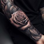 🌹 30 Stunning Rose Tattoo Ideas and Their Deep Meanings 🌿 | Explore ...