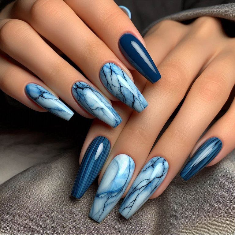 💫 17+ Blue Nail Ideas to Match Every Vibe