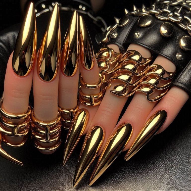 🌟 17+ Elegant Gold Nail Ideas to Try Right Now