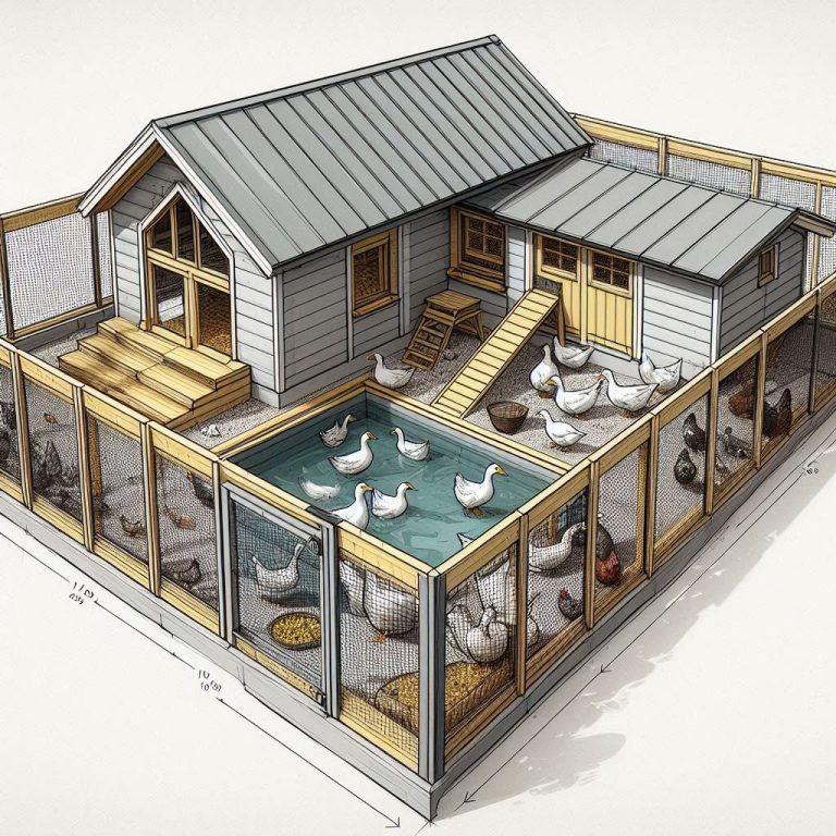 17+ Duck Pen Ideas to Keep Your Ducks Cozy! 🦆