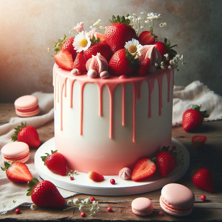 17+ Gorgeous Strawberry Cake Decorating Ideas to Sweeten Any Celebration 🍓