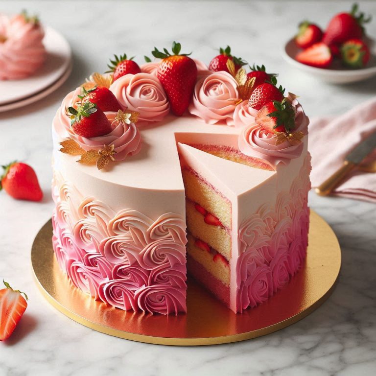 17+ Gorgeous Strawberry Cake Decorating Ideas to Sweeten Any Celebration 🍓