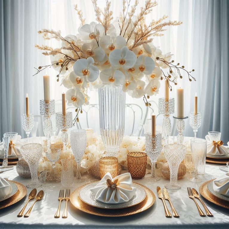 17+ Elegant 50th Wedding Anniversary Table Decoration Ideas 🌟