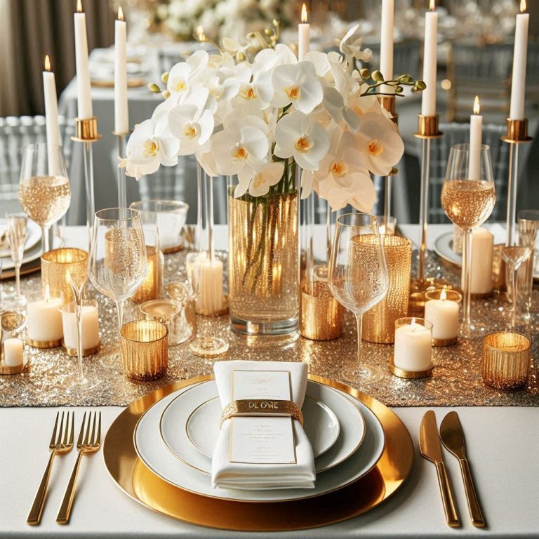 17+ Elegant 50th Wedding Anniversary Table Decoration Ideas 🌟