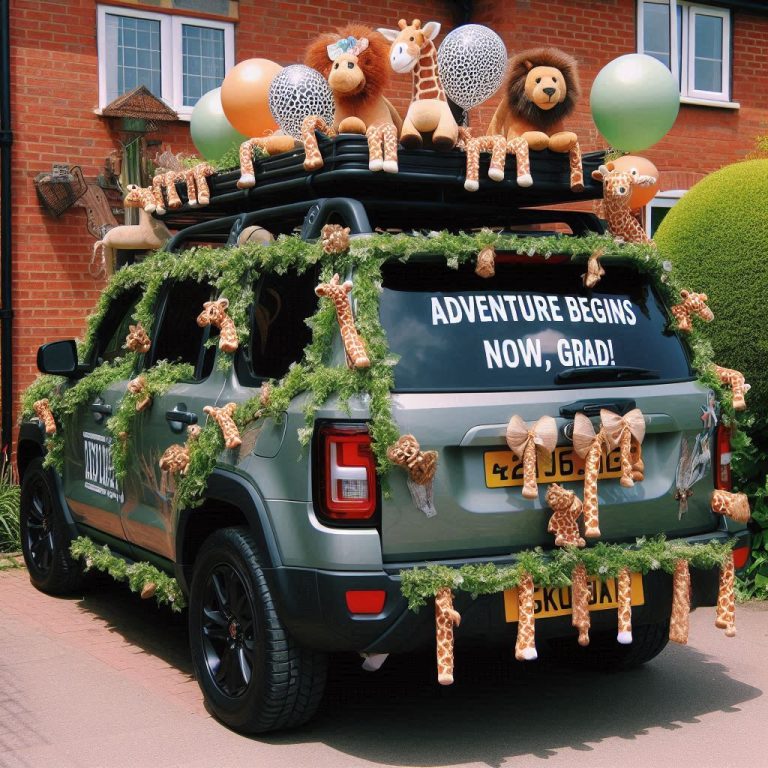 17+ Creative Graduation Car Decorating Ideas to Try This Year 🎨