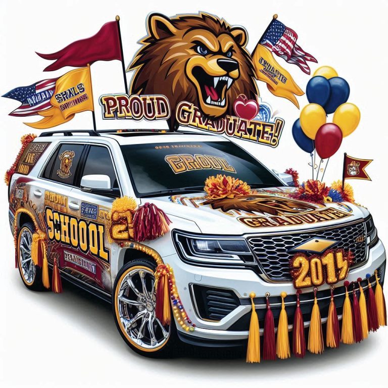 17+ Creative Graduation Car Decorating Ideas to Try This Year 🎨