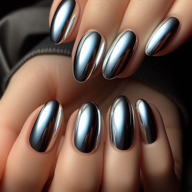 17+ Gorgeous Silver Nail Ideas You’ll Want to Try ASAP 💎