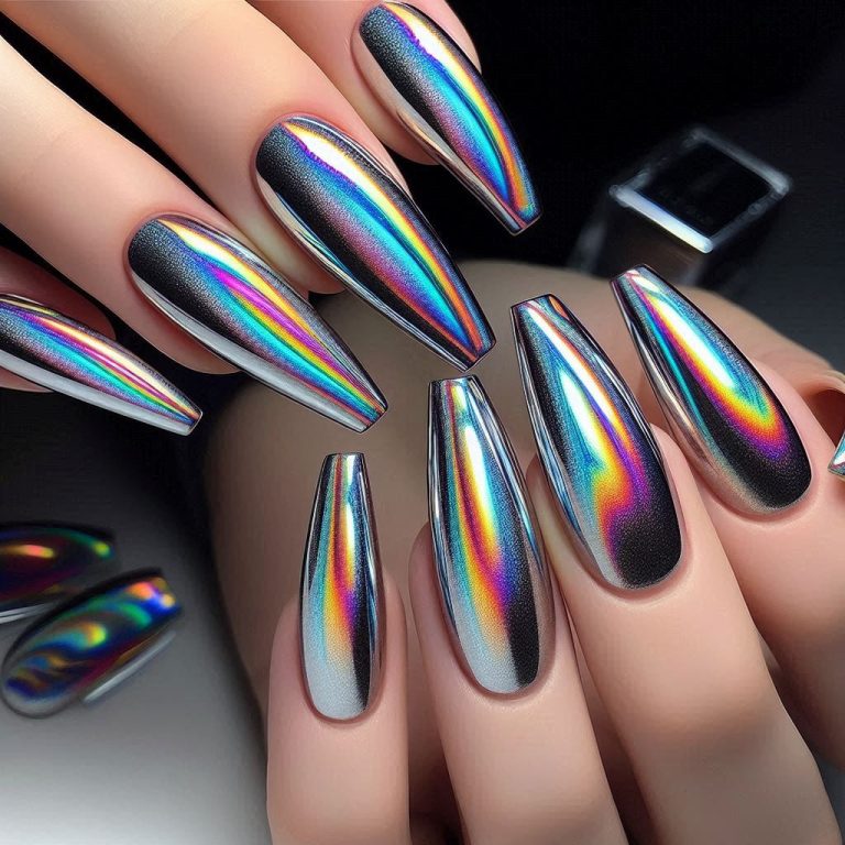 17+ Gorgeous Silver Nail Ideas You’ll Want to Try ASAP 💎