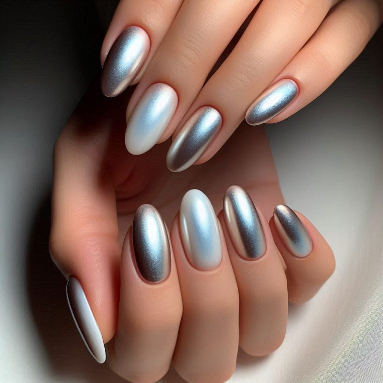 17+ Gorgeous Silver Nail Ideas You’ll Want to Try ASAP 💎