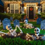 17+ Creative Outdoor Skeleton Decoration Ideas to Spook Up Your Yard 🎃