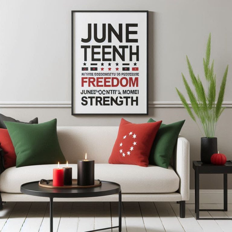 17+ Stunning Juneteenth Decorations Ideas to Celebrate Freedom 🎉