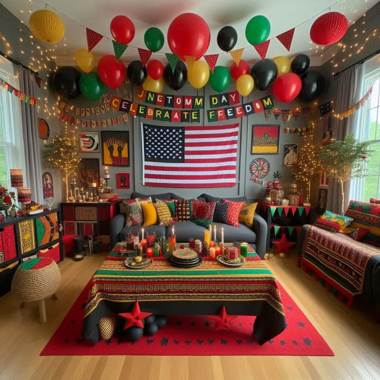 17+ Stunning Juneteenth Decorations Ideas to Celebrate Freedom 🎉