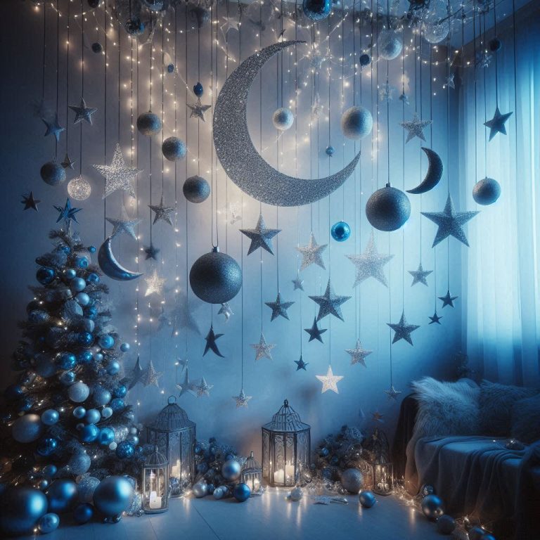 17+ Gorgeous Christmas Ceiling Decorations Ideas That Will Wow Your Guests