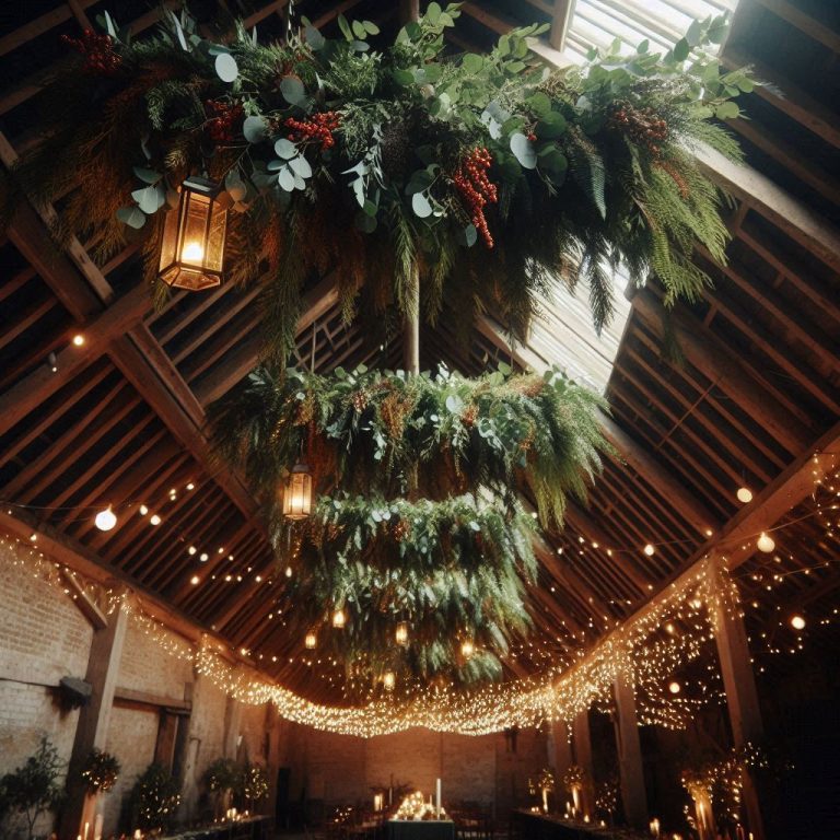 17+ Gorgeous Christmas Ceiling Decorations Ideas That Will Wow Your Guests