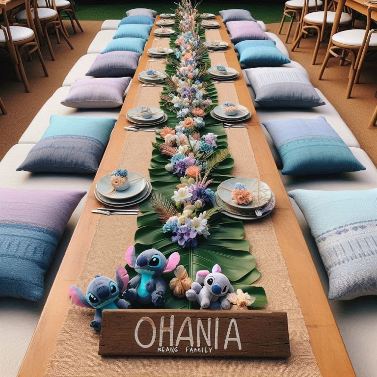 17+ Stitch Party Decoration Ideas for an Epic Ohana Celebration 🌺